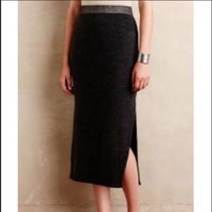 Moth | Skirts | Anthro Moth Maxi Sweater Skirt | Poshmark